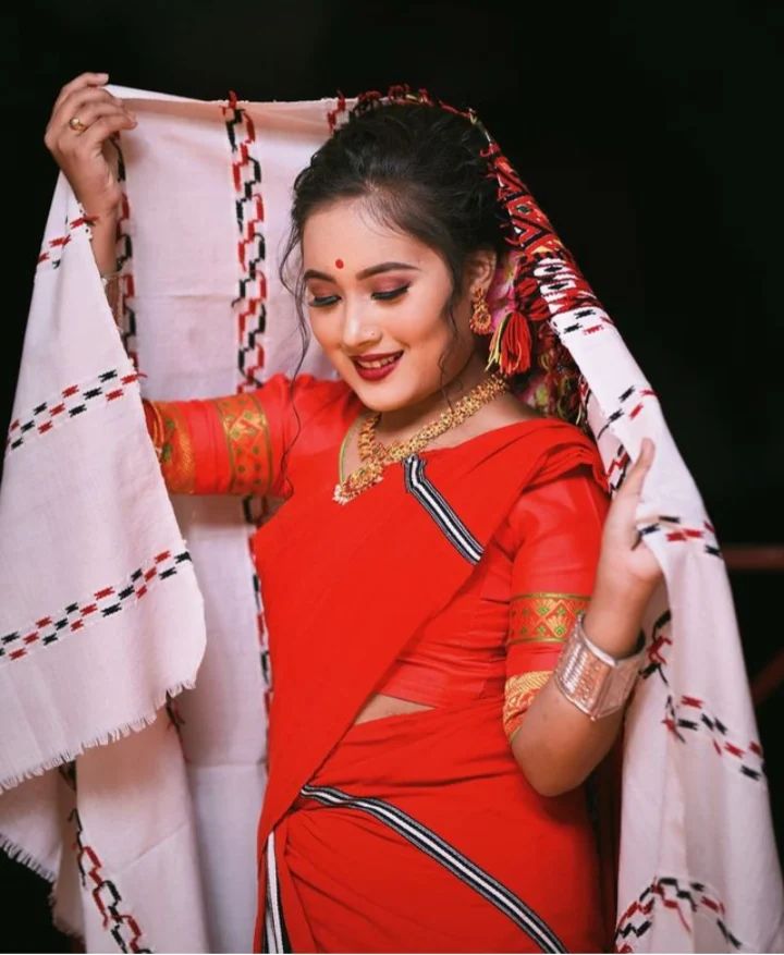 Mising Traditional Dress: Explore The Beauty Of Diversity In Assam #01